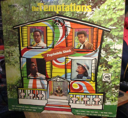 1970 THE TEMPTATIONS Psychedelic Shack US LP Gordy GS947 Motown VG-/VG ...