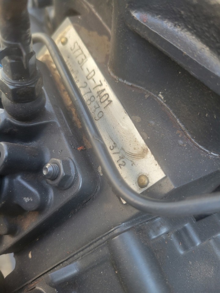 Shibaura S773L 3 Cylinder Diesel Engine Running Core Cat C1.1 Perkins ...