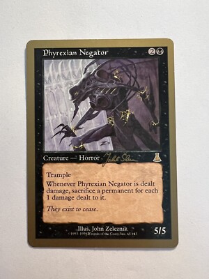 Phyrexian Negator - MTG World Championship Decks 1999 - LP Creature Rare | eBay