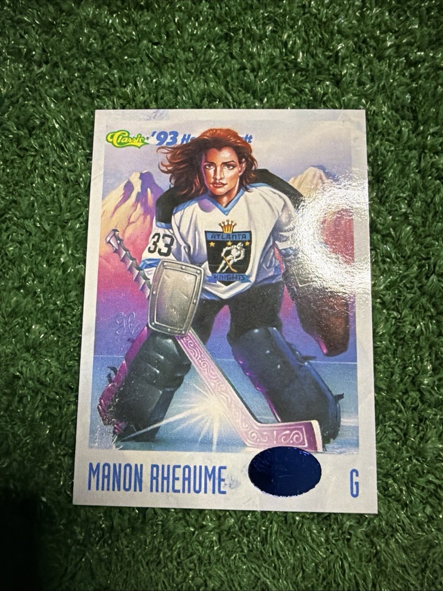 Manon Rheaume Rookie Card