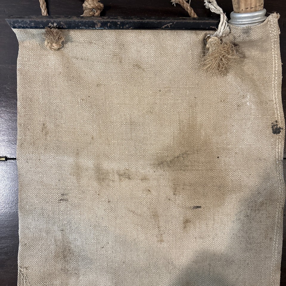Antique Sahara Flax Water Bag Another Wenzel Product Canteen Water Sack ...
