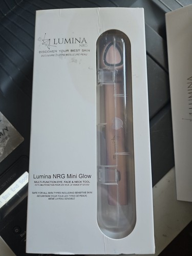 Lumina NRG Mini Glow 6572 Multi-Function Eye, Face & Neck Tool With Gel Primer | eBay