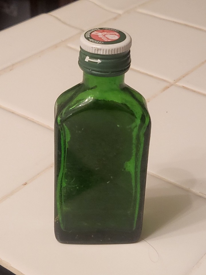 Vintage Super RARE JAGERMEISTER Small Bottle 50 ML German Label *EMPTY ...