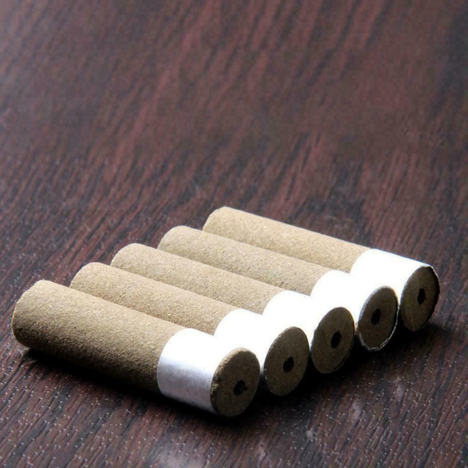 100pcs Moxibustion Stick Roll Self-adhesive Moxa Sticker T Pain O H ...