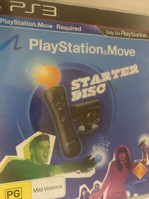 Mint Disc Playstation 3 Ps3 Playstation Move Starter Disc Free Fast ...