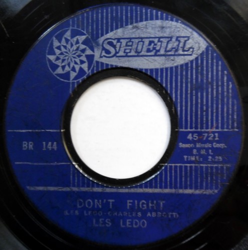 LES LEDO 45 Don't Fight / Scarlet Angel DOO WOP Rockabilly TEEN 1960 ...