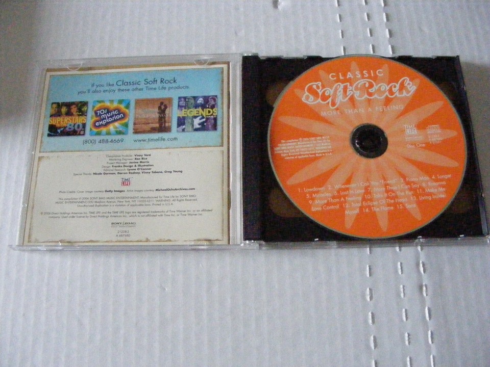 Various Classical "Soft Rock" 7 CD's From Time Life Music. In Ex To N/M ...