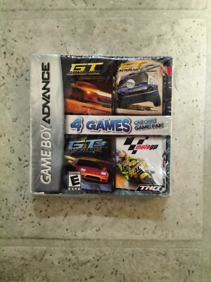 Racing 4 Pack GT Advance, 2, 3, Moto GP (Nintendo Game Boy Advance ...