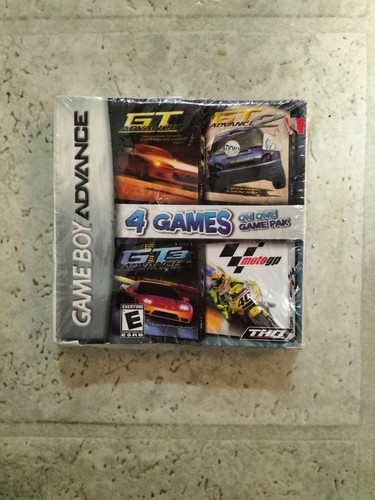 Racing 4 Pack GT Advance, 2, 3, Moto GP (Nintendo Game Boy Advance ...