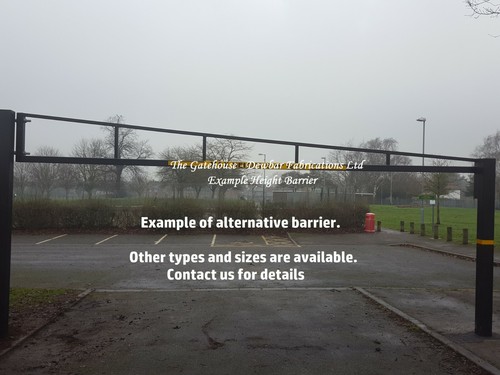 STEEL CAR PARK BARRIER SWING GATE (50) Various size/finish - including ...