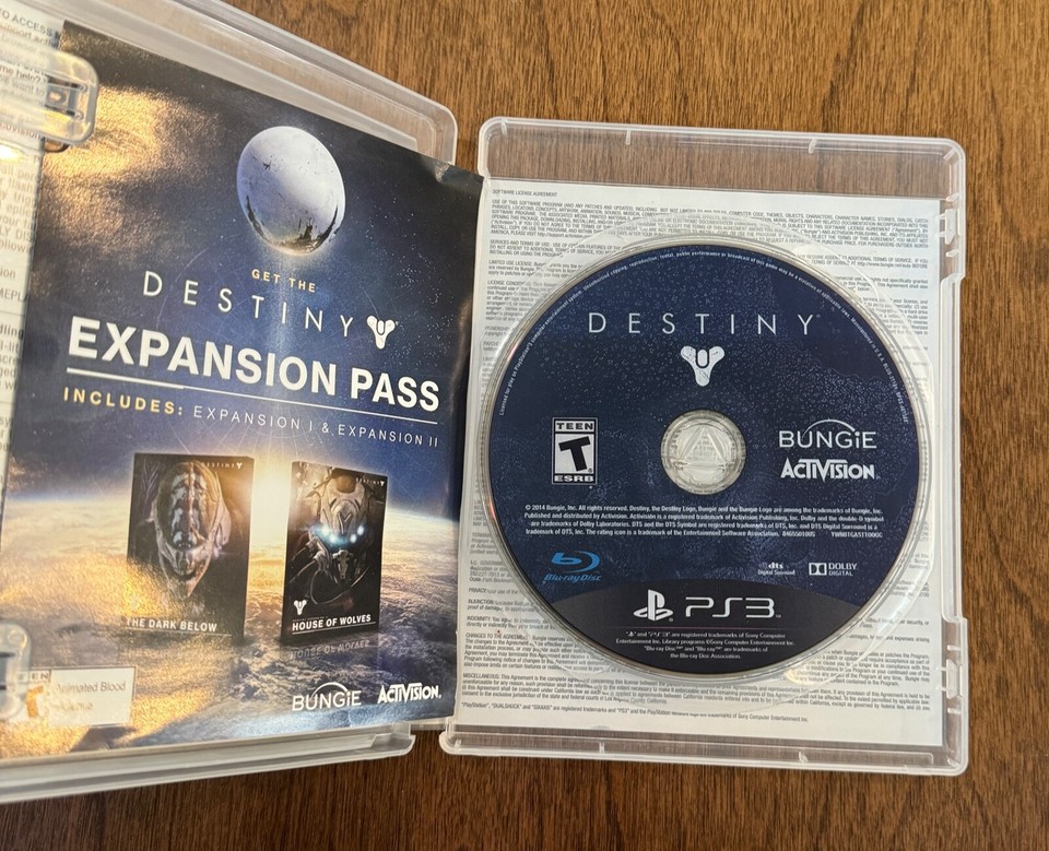 PS3 DESTINY Game by Activision - T - 2014 | eBay UK