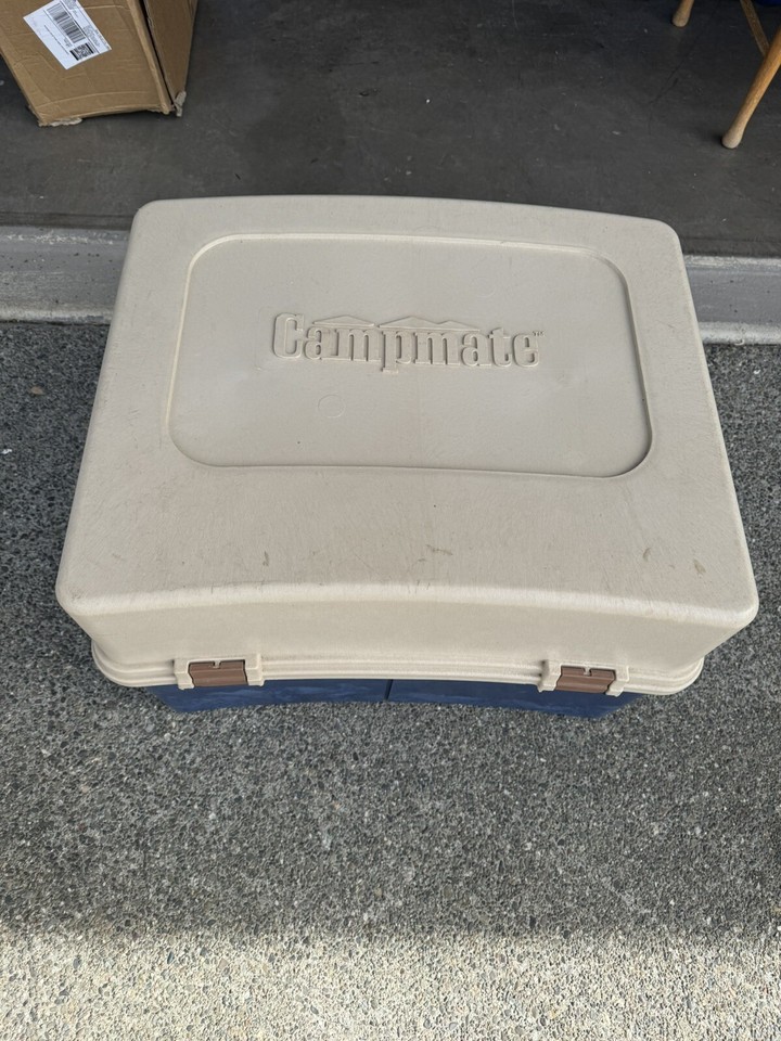 Vtg Campmate Portable Kitchen - Dosko Sport Camping - Blue Rare ...