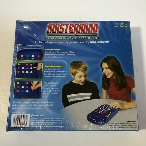 Mastermind Code Breaker Game 2009 New In Sealed Box Dr Toy | eBay