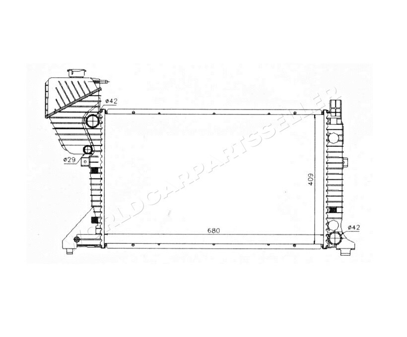 Radiator For MERCEDES SPRINTER 9015003600 | eBay