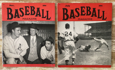 Vintage sports Baseball Magazines July and Nov 1948 Bob Lemon Connie ...