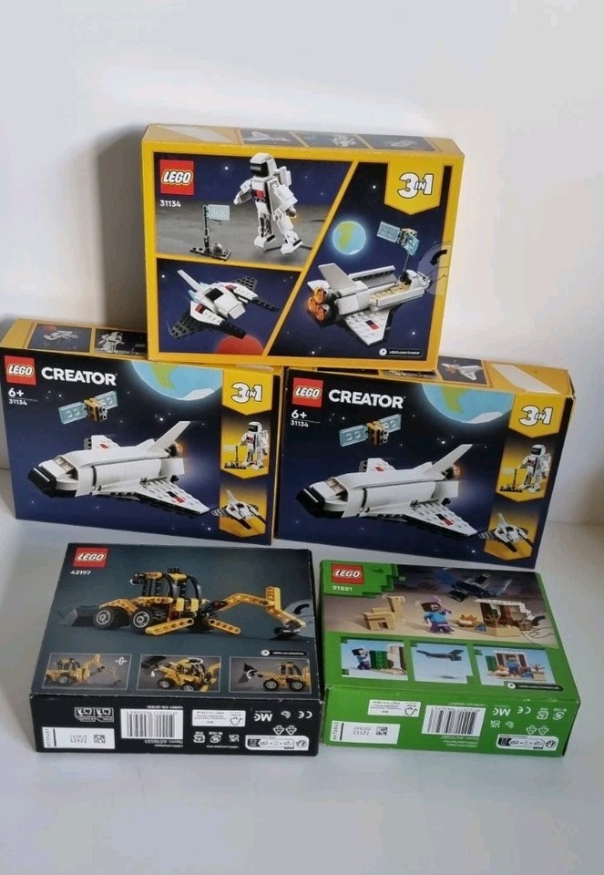 5 X New Sealed Boxed Lego Job Lot Bundle | Duplicates | eBay UK