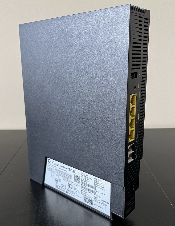 Genuine Calix - GigaCenter 844G-1 Dual-Band Wi-Fi - Modem/Router Combo ...