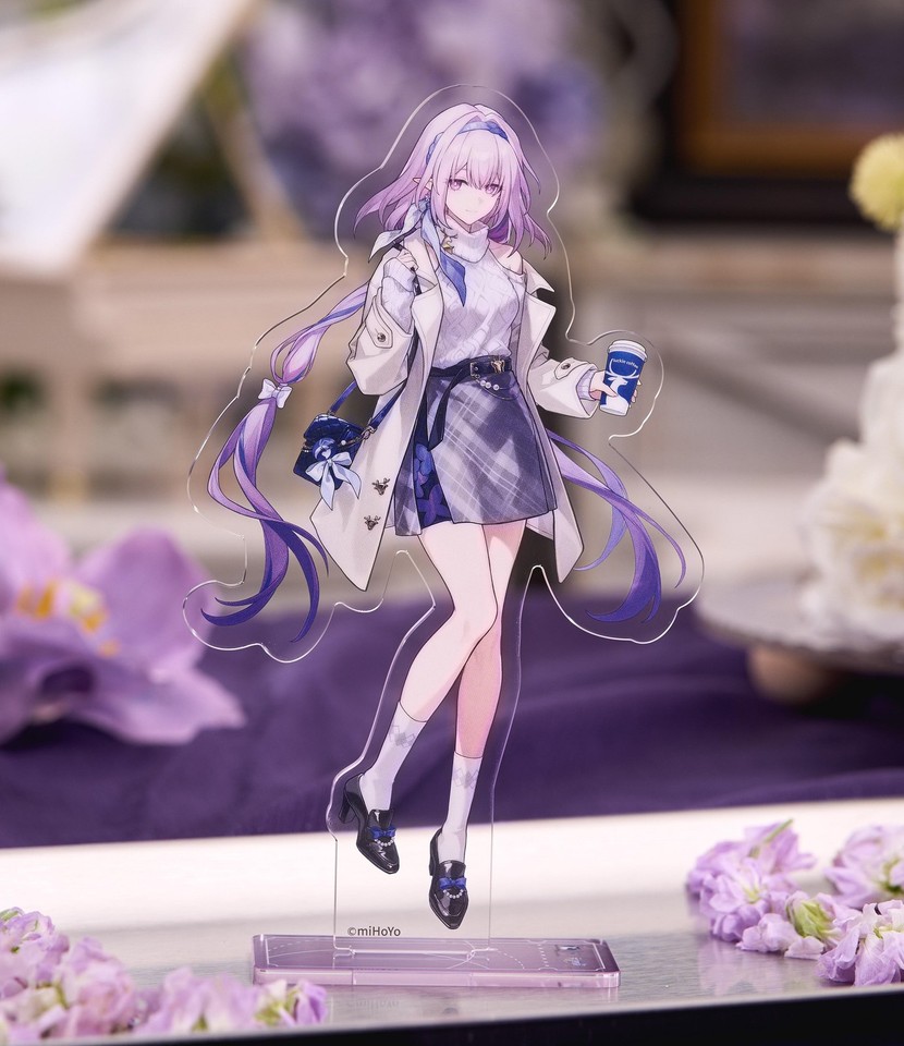 miHoYo Official Luckin Coffee Honkai: Star Rail Castorice Acrylic Stand ...