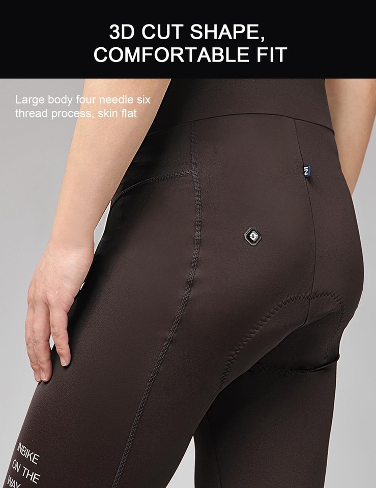 Men's Cycling Bib Shorts 3D Padded Bike Bibs Long Riding Pad Biking ...