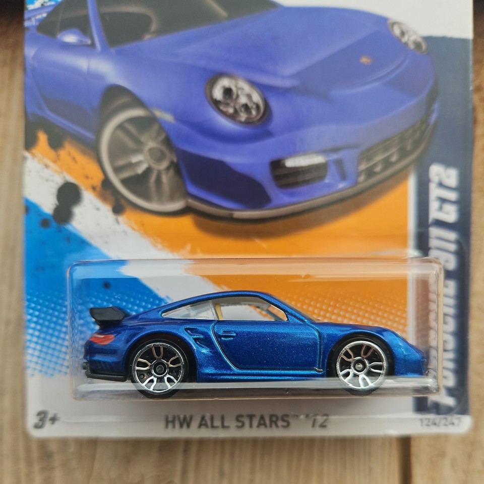 Hot Wheels Porsche 911 GT2 2012 HW All Stars Blue | eBay