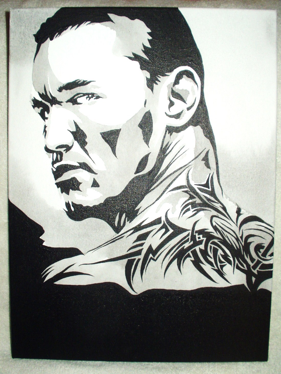Randy Orton Drawings In Pencil