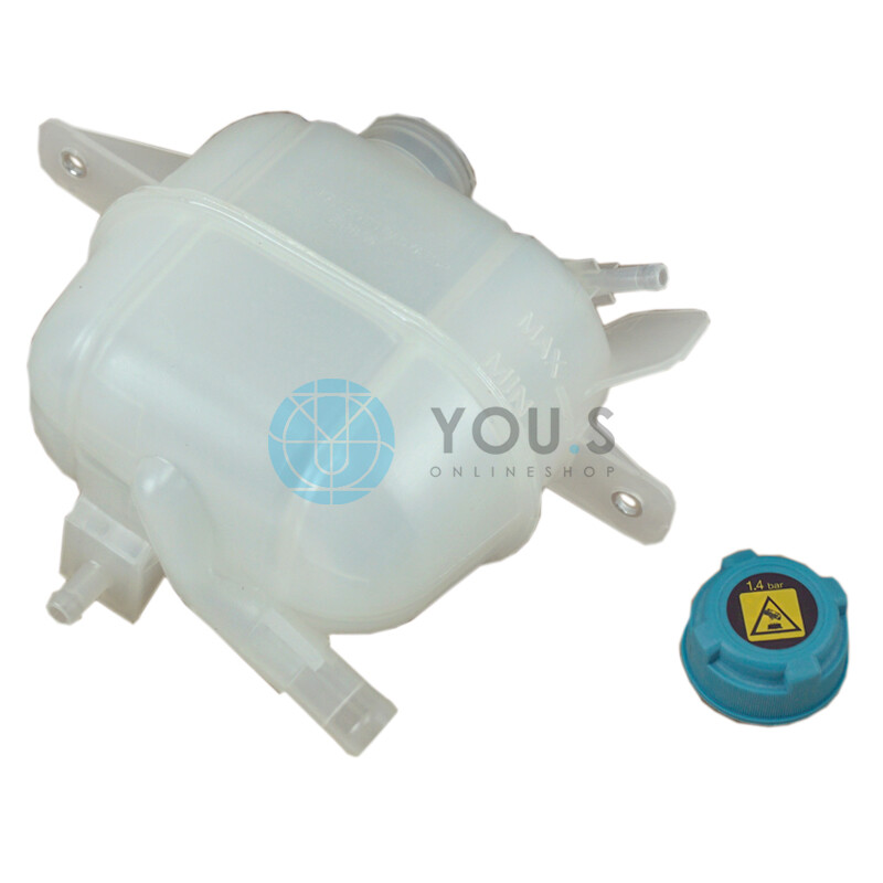 YOU.S Ausgleichsbehälter Kühlmittel + Deckel für CITROEN FIAT PEUGEOT ...