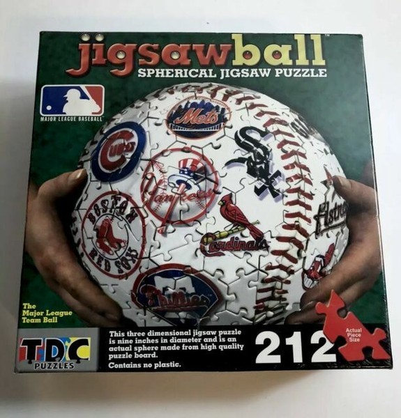 Major League Baseball Teams Jigsaw Ball Spherical 3d Puzzle MLB ...