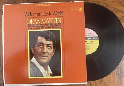 Dean Martin Welcome to My World 33RPM 12" Vintage Vinyl LP 1967 ...