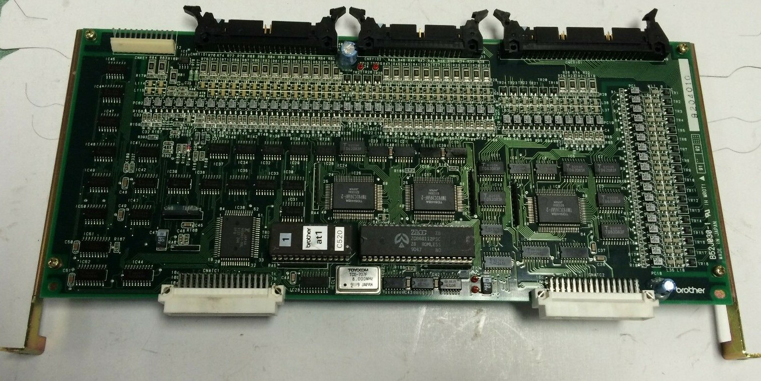 BROTHER B52J030-1 SYNCHRONIZER PCB CIRCUIT BOARD FOR TC-227 TAPPING MAC ...