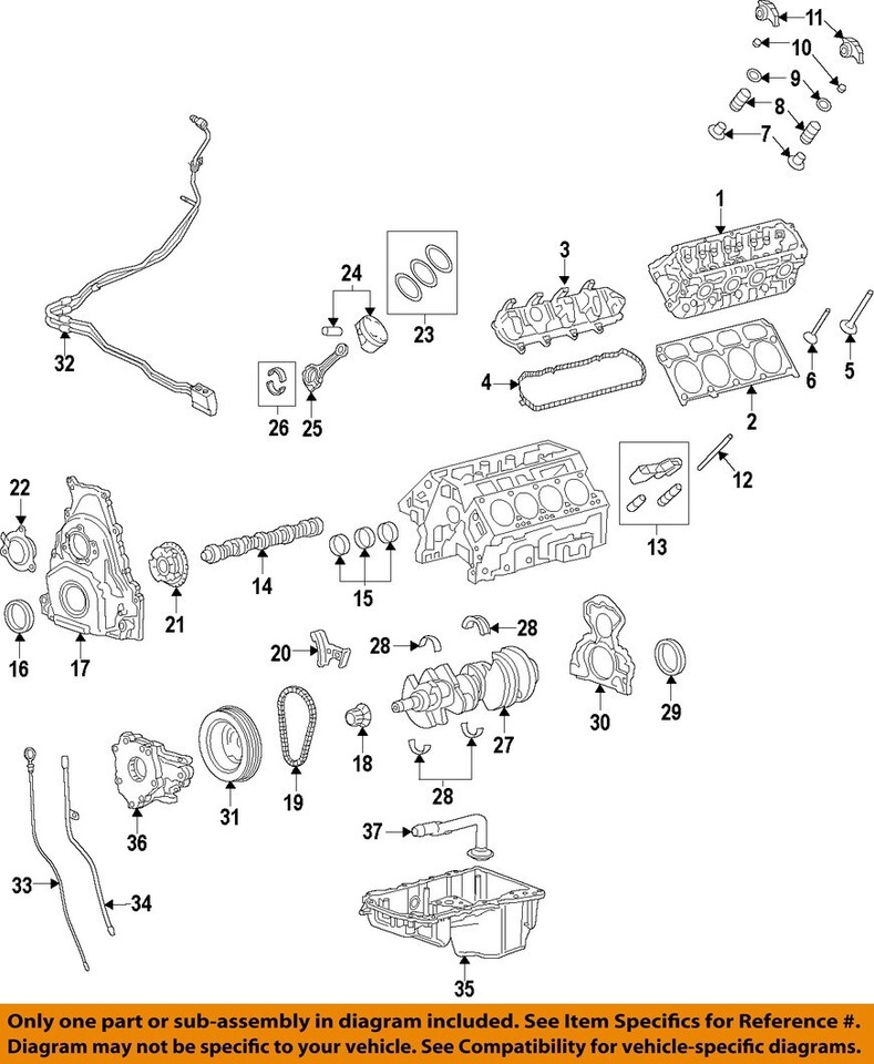 GM OEM 19-24 Silverado 1500 LTD Engine Engine Parts-Timing Cover ...