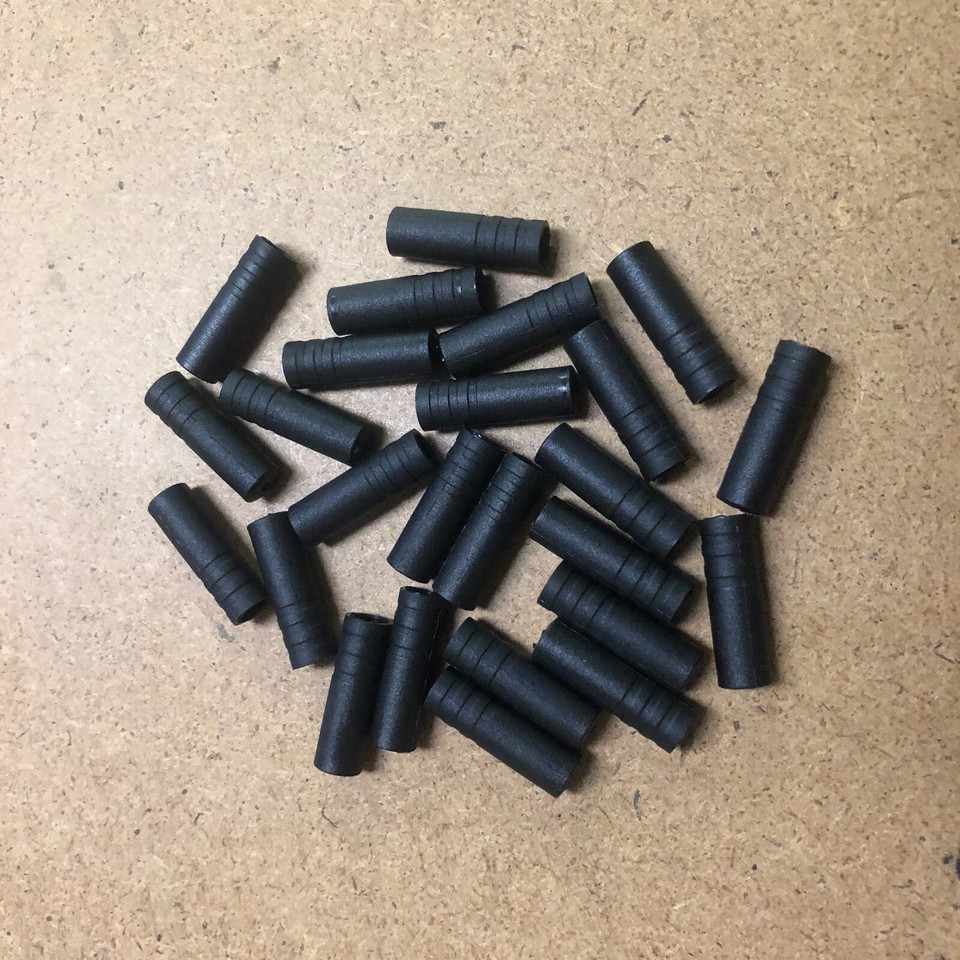 New Bicycle Bike Shift Cable End Caps Ferrules Plastic 4mm Black | eBay