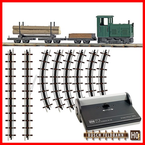 BUSCH 12003 Feldbahn-Startset mit Gleisoval 1:87 H0f | eBay.de