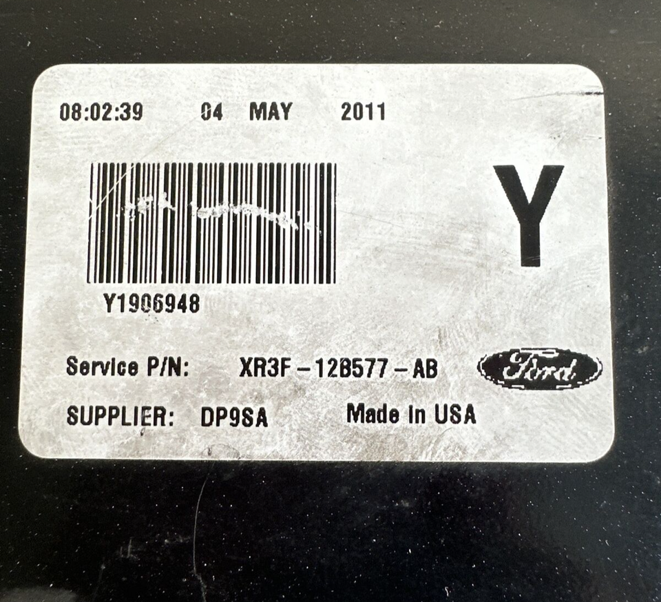 XR3F12B577AB Ford Mustang 1999-2004 Multifunction Control Unit Module ...