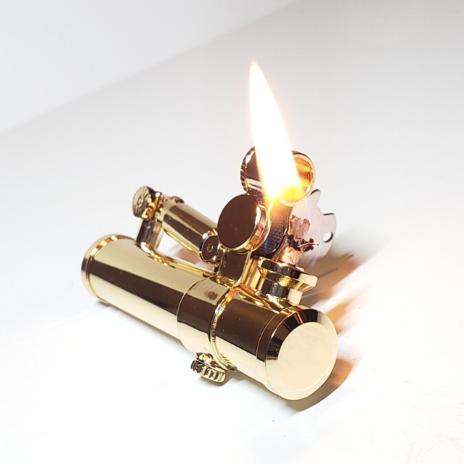 VINTAGE RETRO STEAM STYLE OIL LIGHTER Trench Lighter O Ring IN USA FREE ...