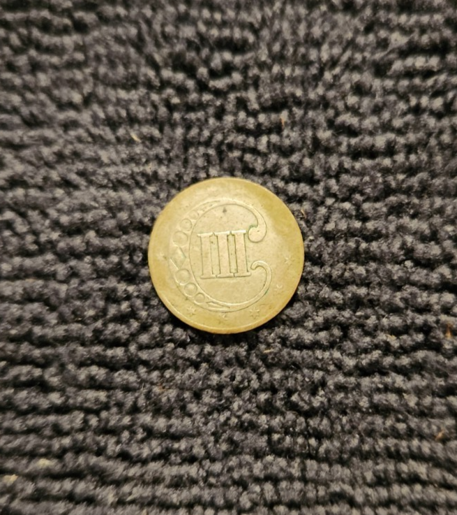 1853 3 CENT SILVER TRIME RARE | eBay