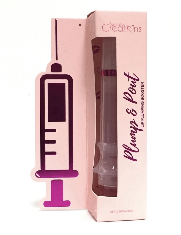 Beauty Creations Plump & Pout Lip Plumping Booster Pink Lemonade .2 OZ ...
