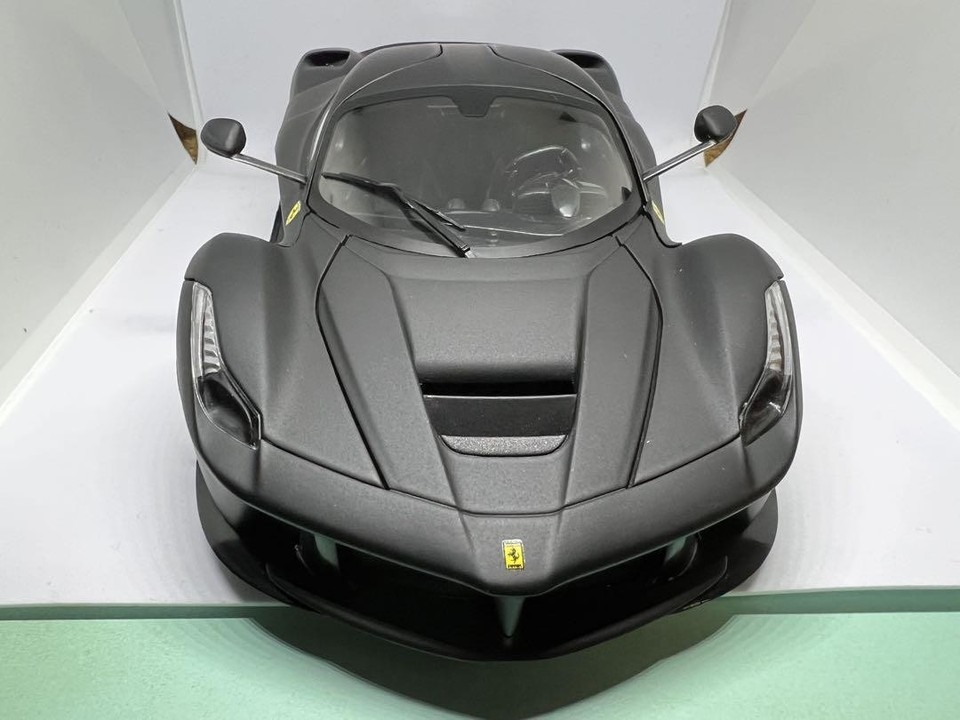 Ferrari LaFerrari 1/18 Scale Matte Black Diecast Model Car Collectible | eBay