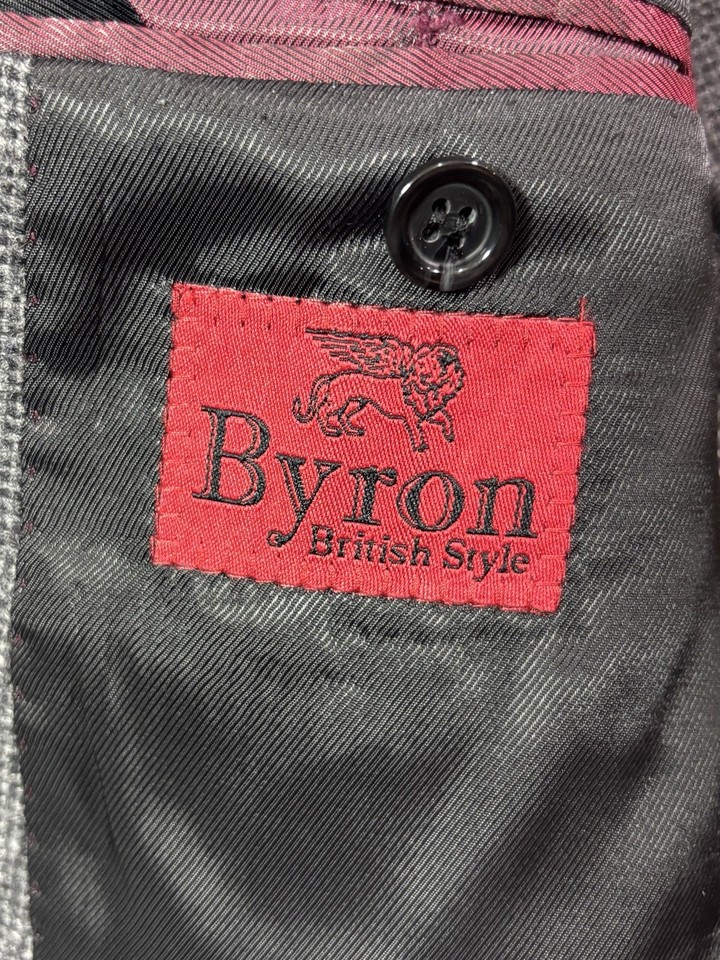 charcoal Byron British Style Dover blazer jacket sport suit coat ...