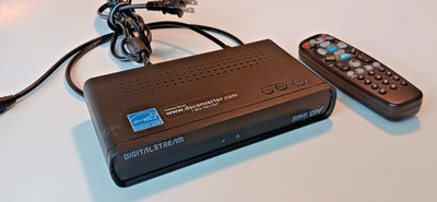 Digital Stream DTX9950 Analog Pass-Through DTV Converter Box w/ Remote ...