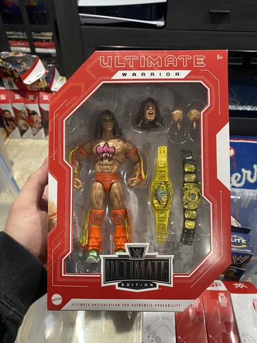 WWE Ultimate Edition Fan Takeover Ultimate Warrior Mattel | eBay