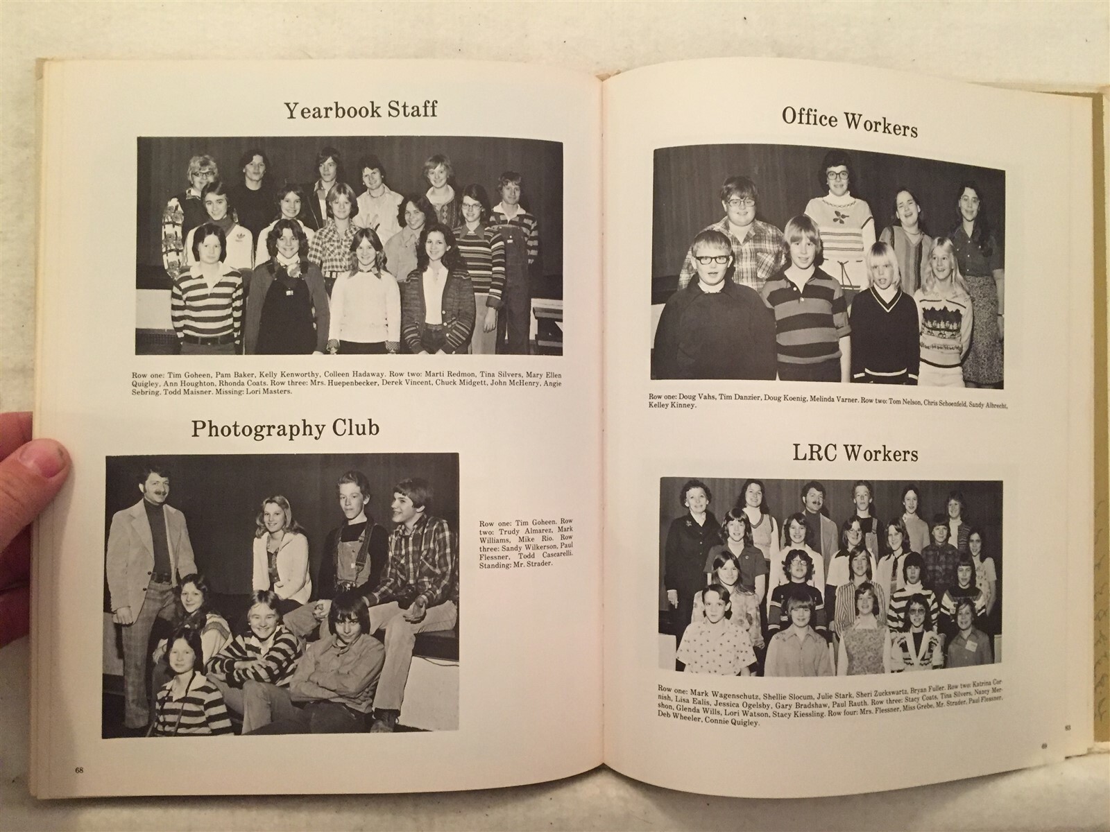 1976 Marshall Middle School Yearbook Marshall Michigan High School 1980 ...