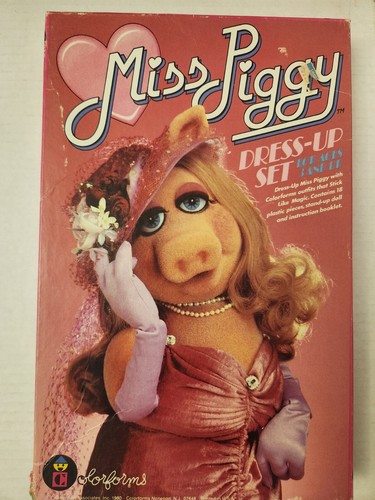 Vintage 1980 Colorforms Miss Piggy Dress Up Set | eBay