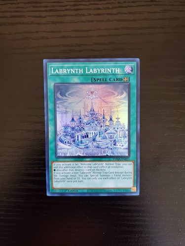 YuGiOh Tactical Masters - Labrynth Labyrinth - Super Rare - TAMA-EN021 ...