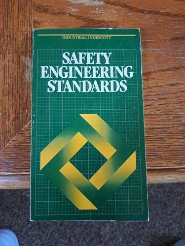 Safety Engineering Standards Book Industrial Indemnity PB Vintage 1980 ...