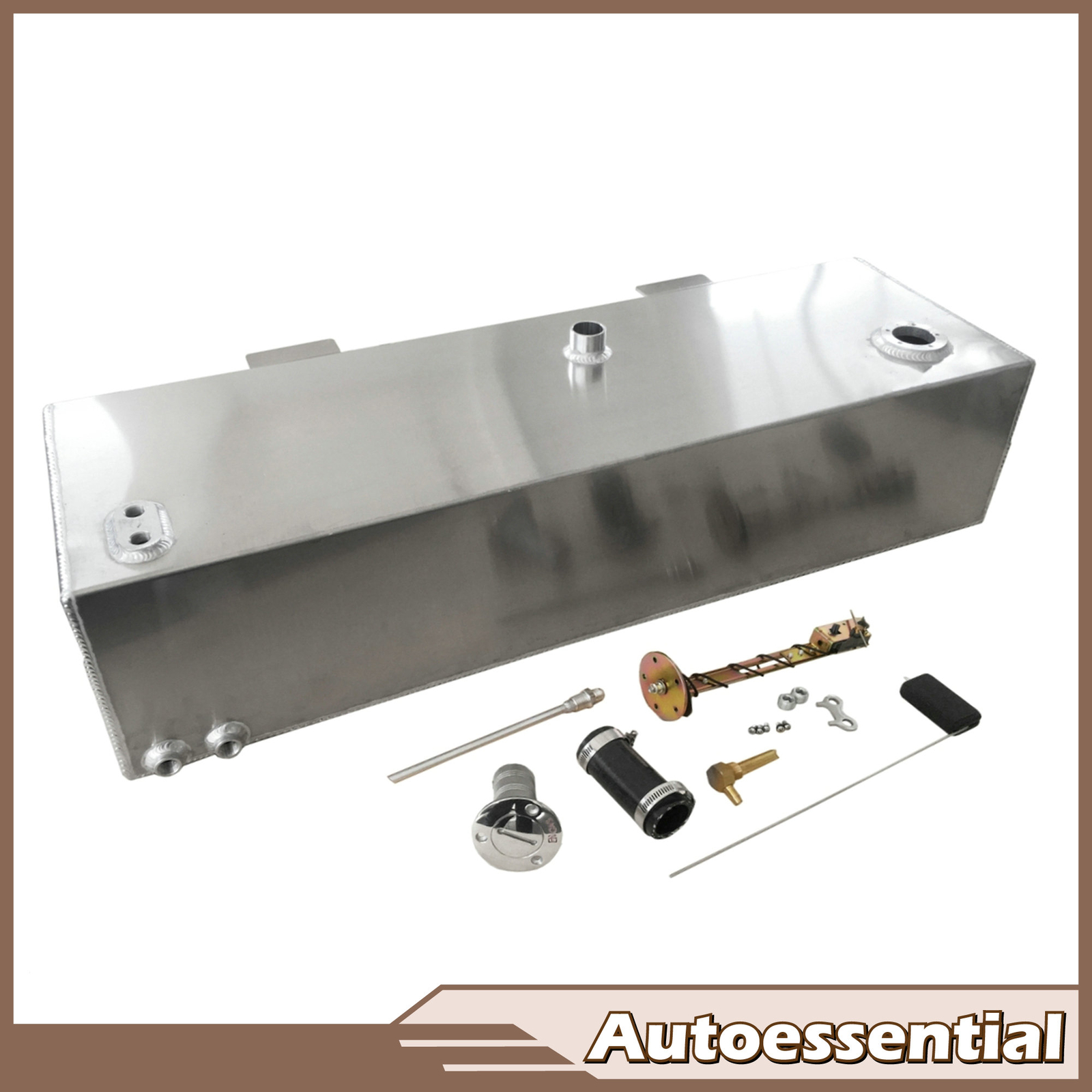 17 Gal Aluminum Fuel Tank Bed Fill Gas Tank Kit for Chevy Pickup Truck ...