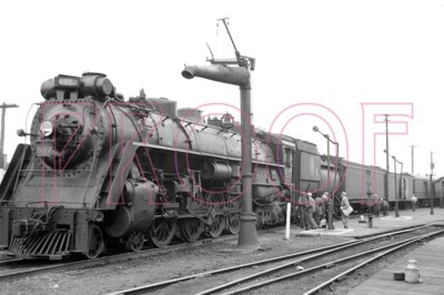 Canadian National Railways (CNR) Engines 6177 at Moncton, NB - 8x10 ...