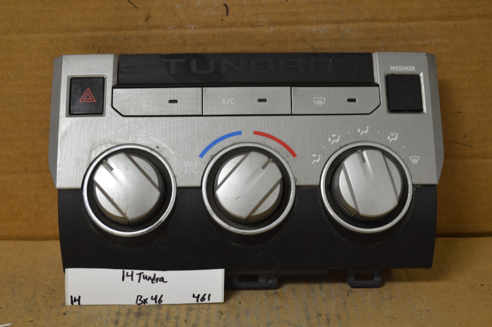 14 Toyota Tundra OEM Temperature AC Climate Control Panel 559000C110 ...