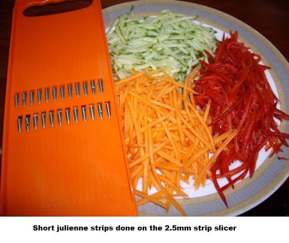Image 3mm Julienne Vegetables