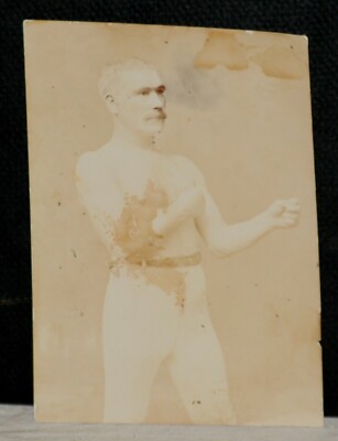 1880's, Martin "Fiddle" Neary, Bare-Knuckle Boxer, Original Studio Type ...