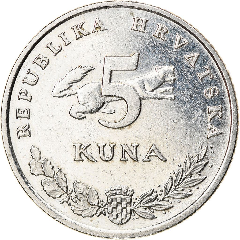 Croatian Coin Croatia 5 Kuna | Marten | Brown Bear | 1994 - 2020 | eBay